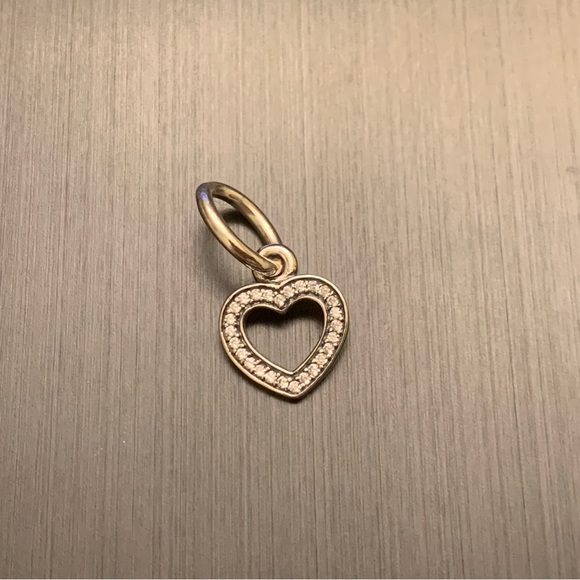 Pandora | Jewelry | Retired Authentic Pandora Symbol Of Love Heart ...